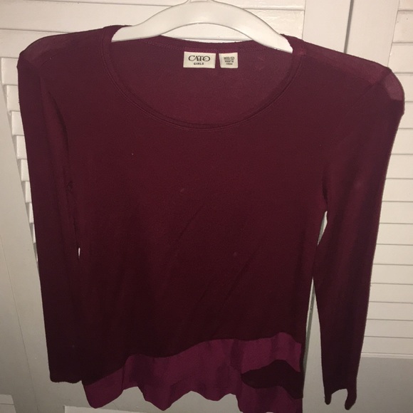 Cato | Shirts & Tops | Girls Long Sleeve Shirt | Poshmark